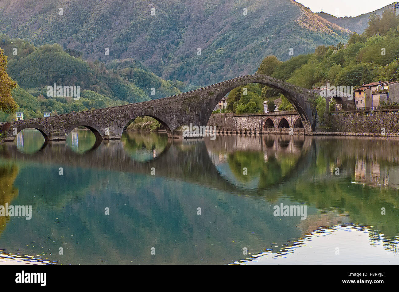 Bridge della maddalena del hi-res stock photography and images - Alamy