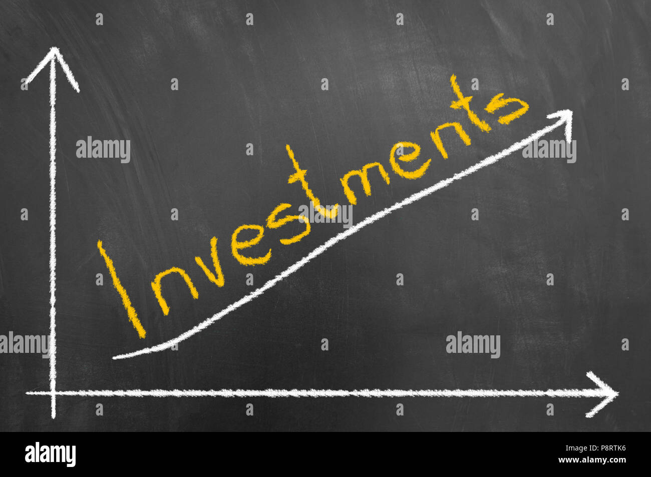 Business graphic chart going up hi-res stock photography and images - Alamy