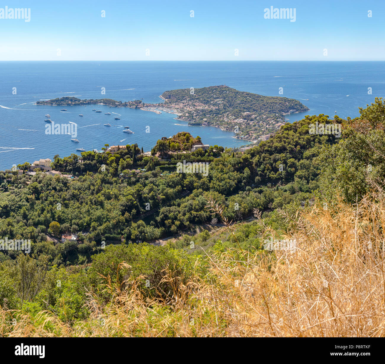 View to Saint Jean Cap Ferrat, Beaulieu sur Mer, France Stock Photo - Alamy
