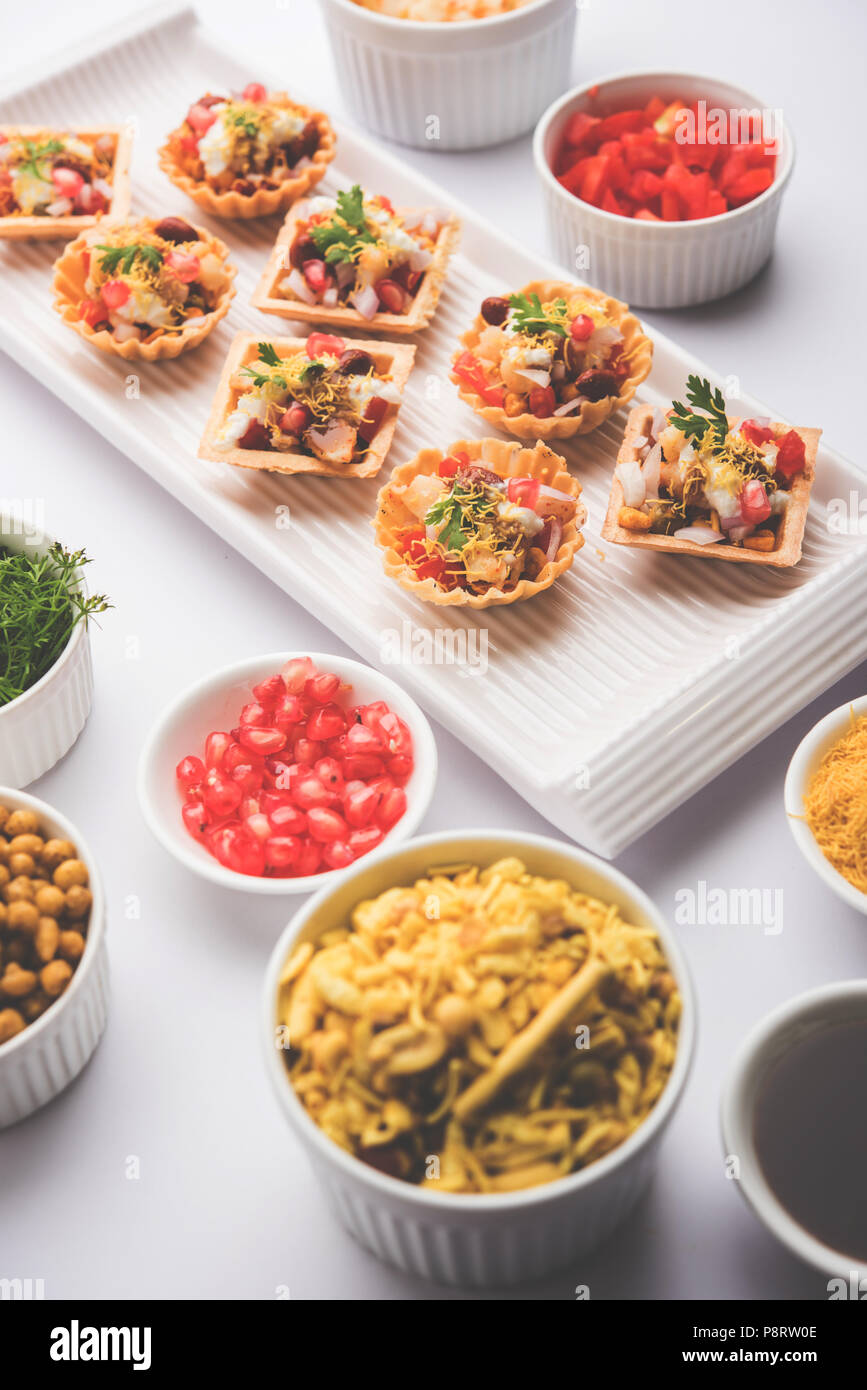 Crispy Canape or canap is a starter recipe from India - Round or square ...