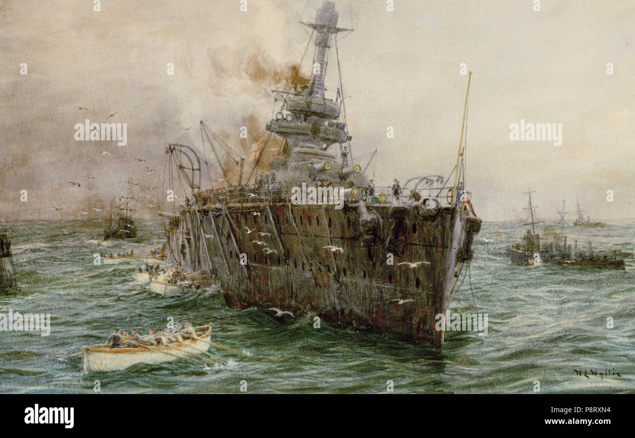 Hms audacious 1914 hi-res stock photography and images - Alamy