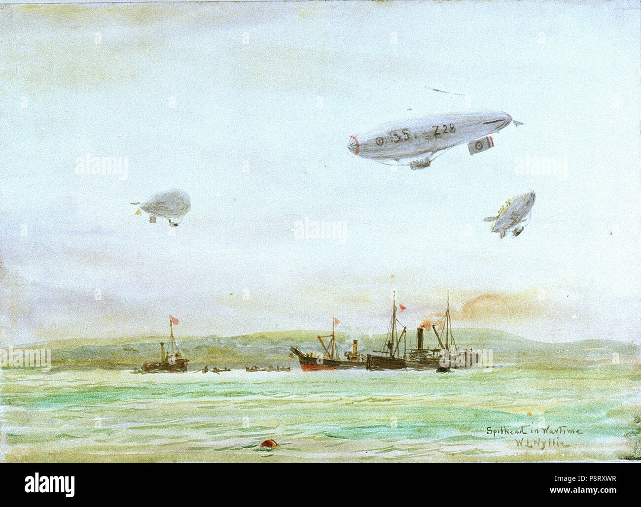 Spithead naval base hi-res stock photography and images - Alamy