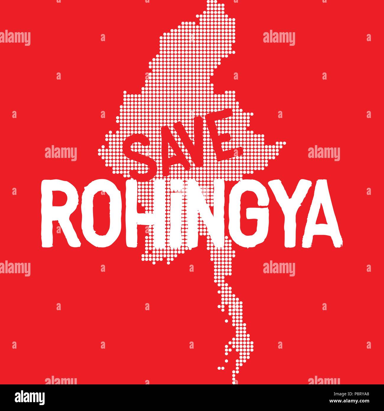 Black And White Rohingya Refugee High Resolution Stock Photography and ...