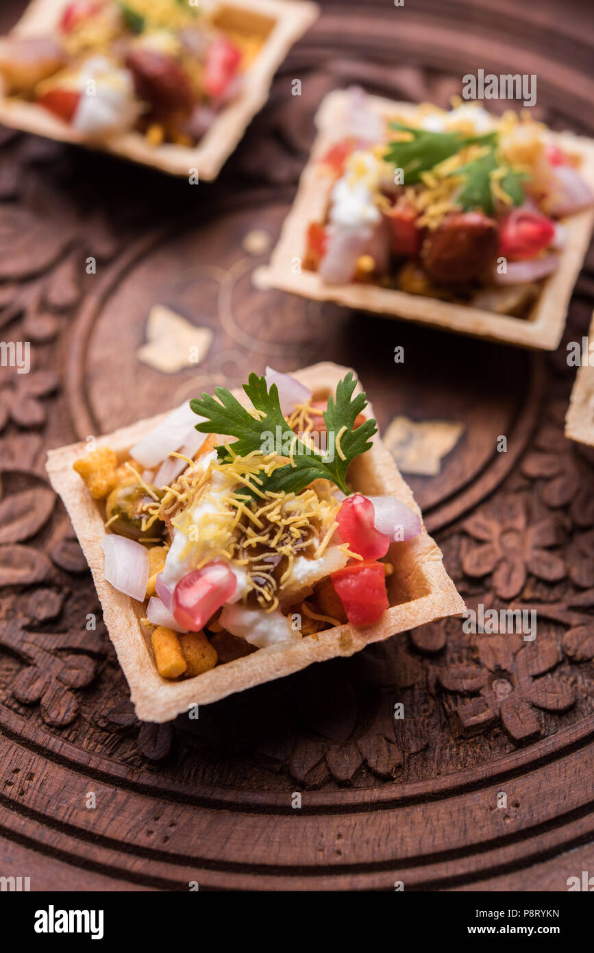 Crispy Canape or canap is a starter recipe from India - Round or square ...