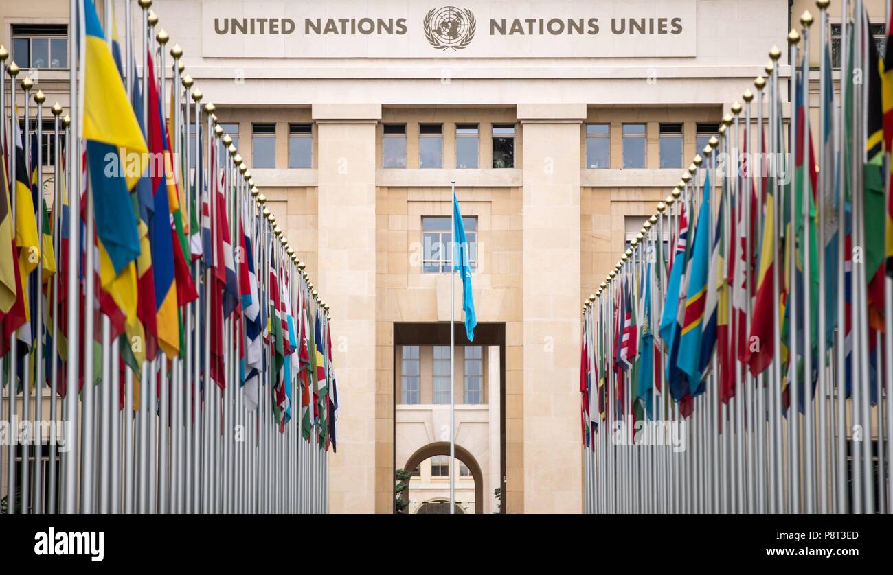 At the united nations office at geneva hi-res stock photography and ...