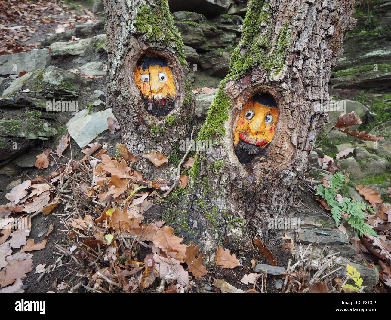 Scary tree vector hi-res stock photography and images - Alamy