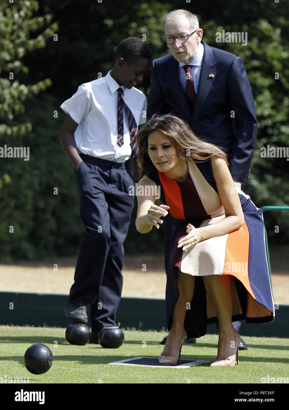 Philip May (left), the husband of Prime Minister Theresa May and a ...