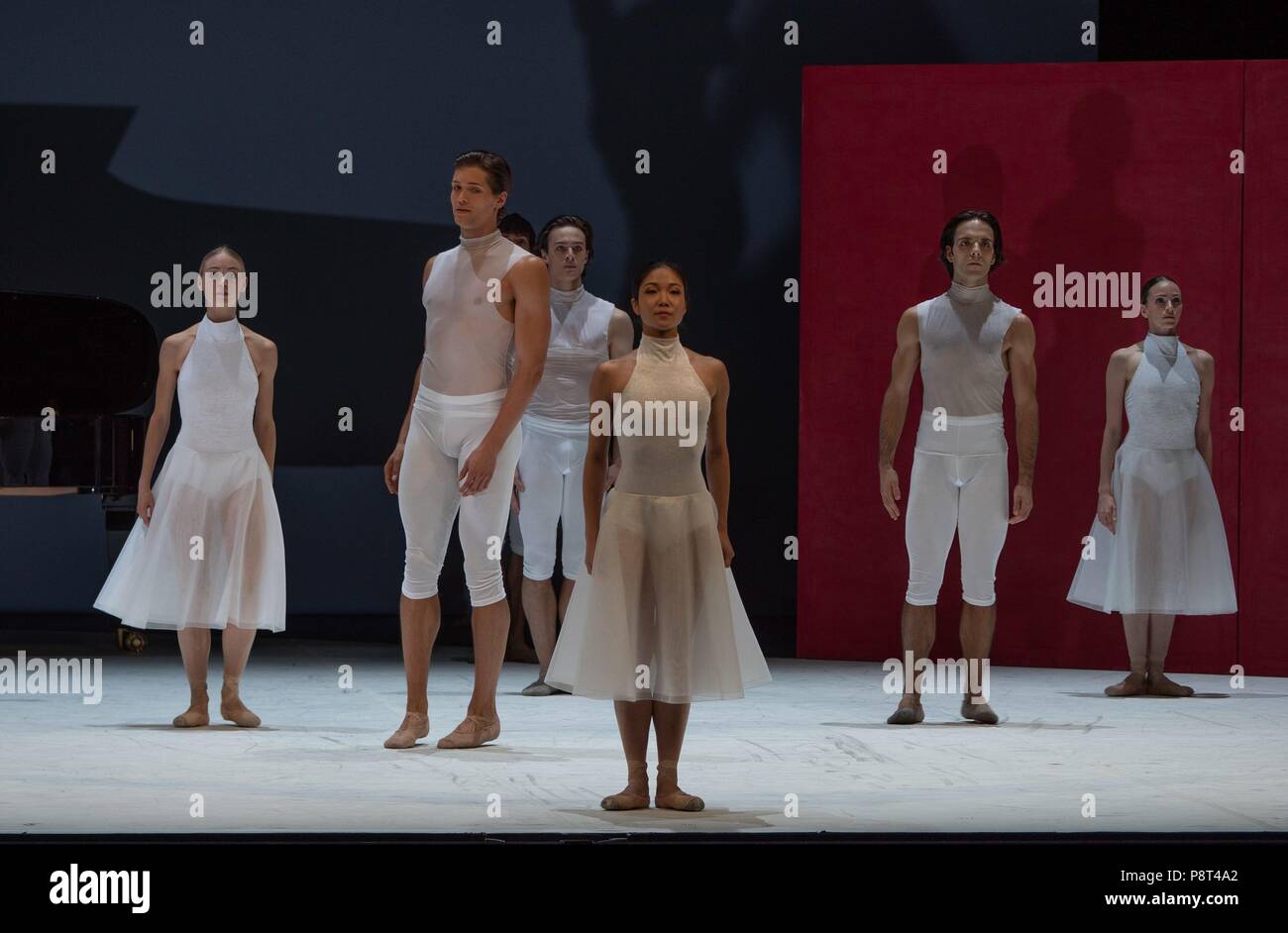 The Hamburg Ballet Ensemble on June 22nd, 2018 during the main ...