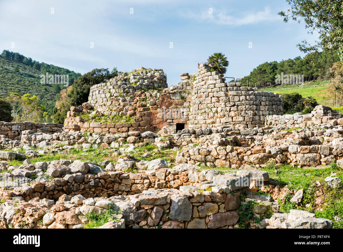 Nuraghe on the island of sardinia Italy,what is known about the Nuragic ...