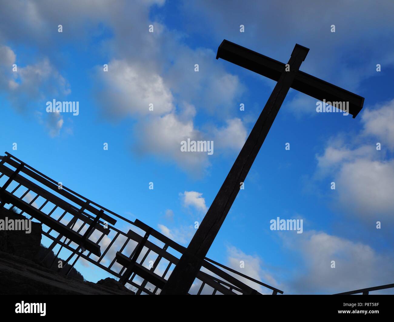 Hubble Space Telescope Jesus Cross