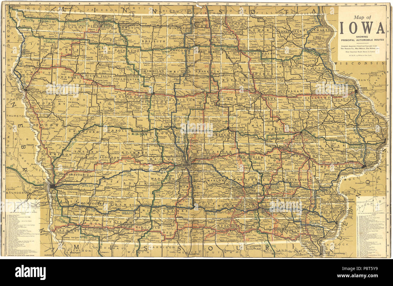 County atlas hi-res stock photography and images - Alamy