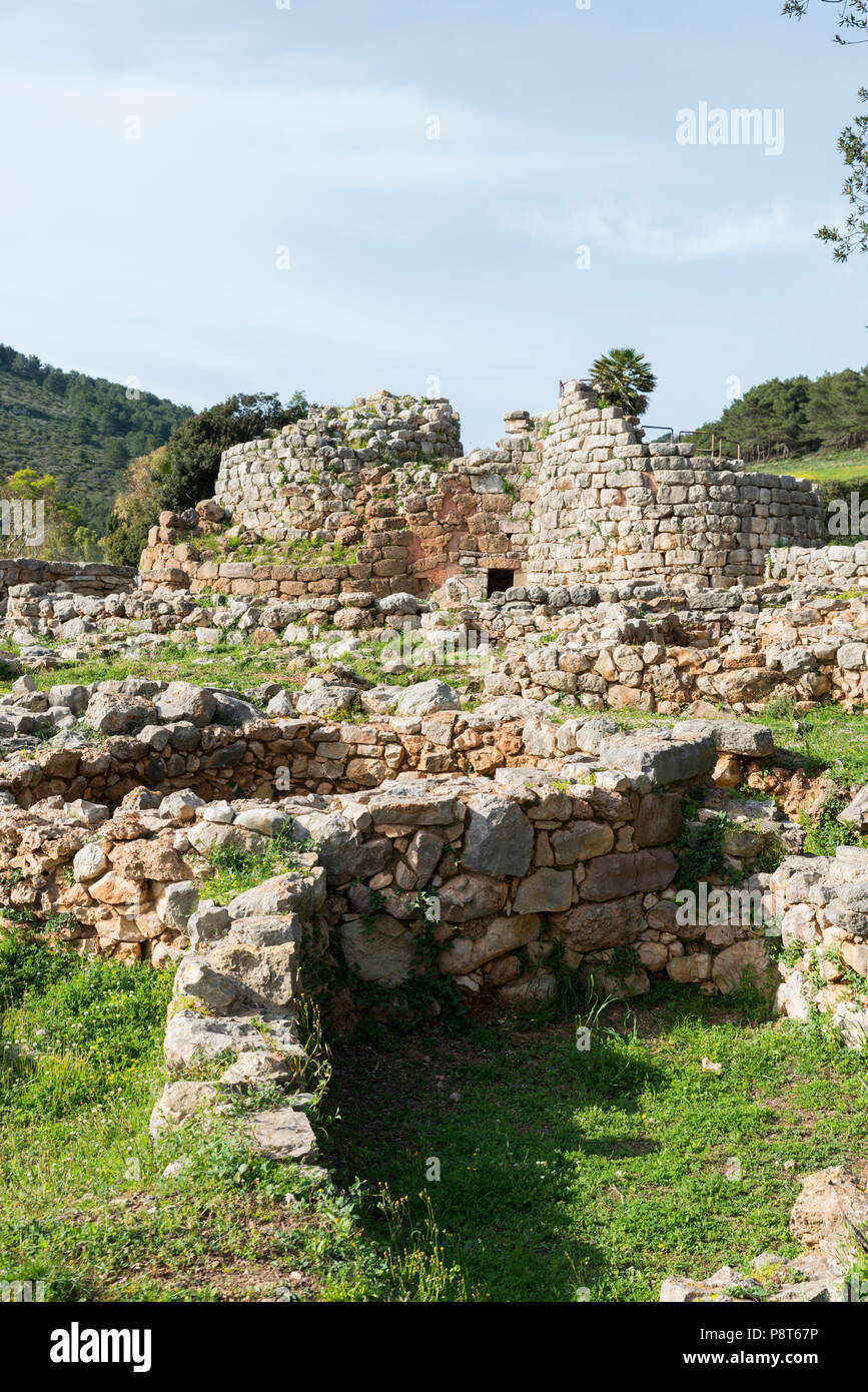 Nuraghe on the island of sardinia Italy,what is known about the Nuragic ...