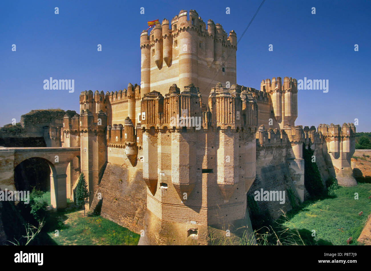 Coca castle castile leon spain hi-res stock photography and images - Alamy