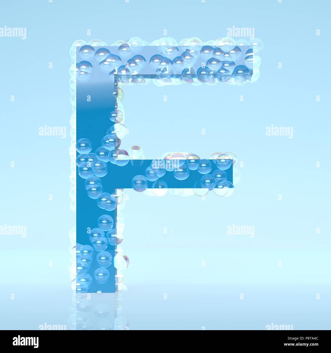 Water letter f hi-res stock photography and images - Alamy