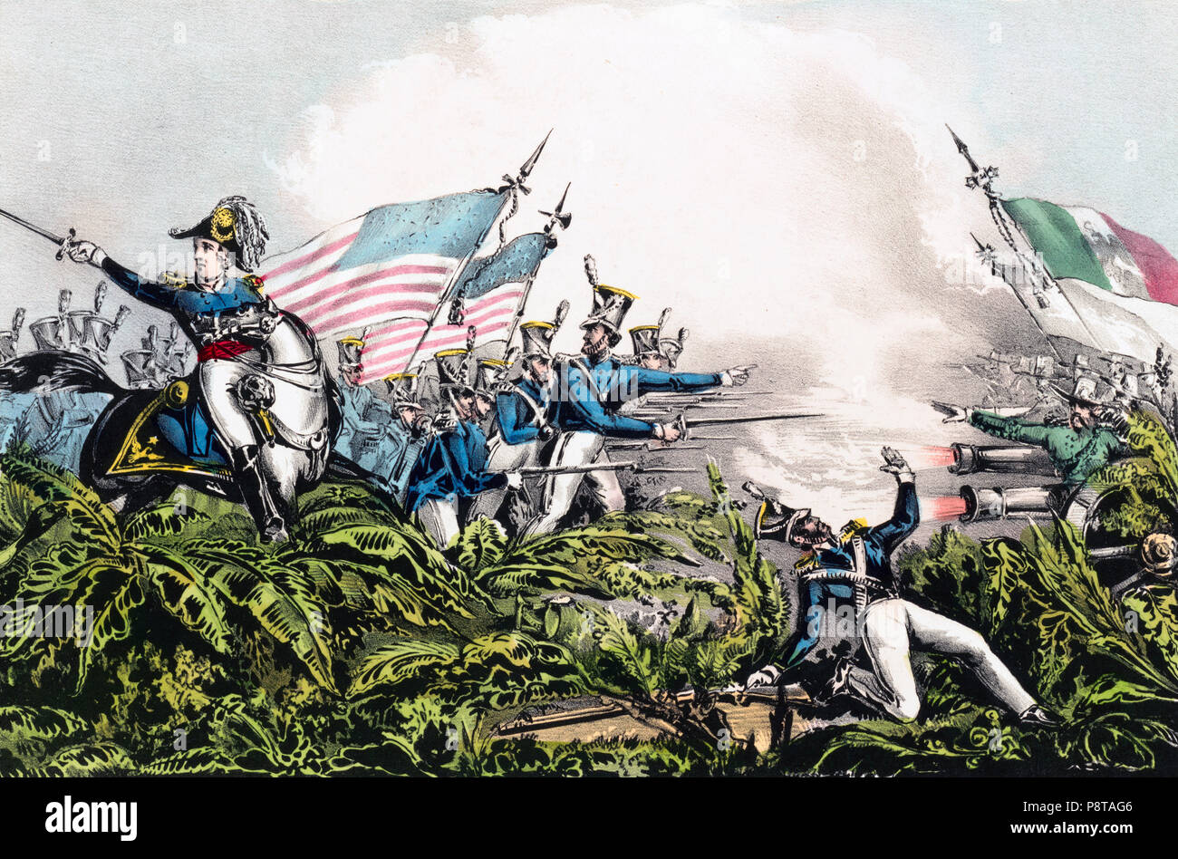 Mexican American War 1846 Stock Photos & Mexican American War 1846 ...