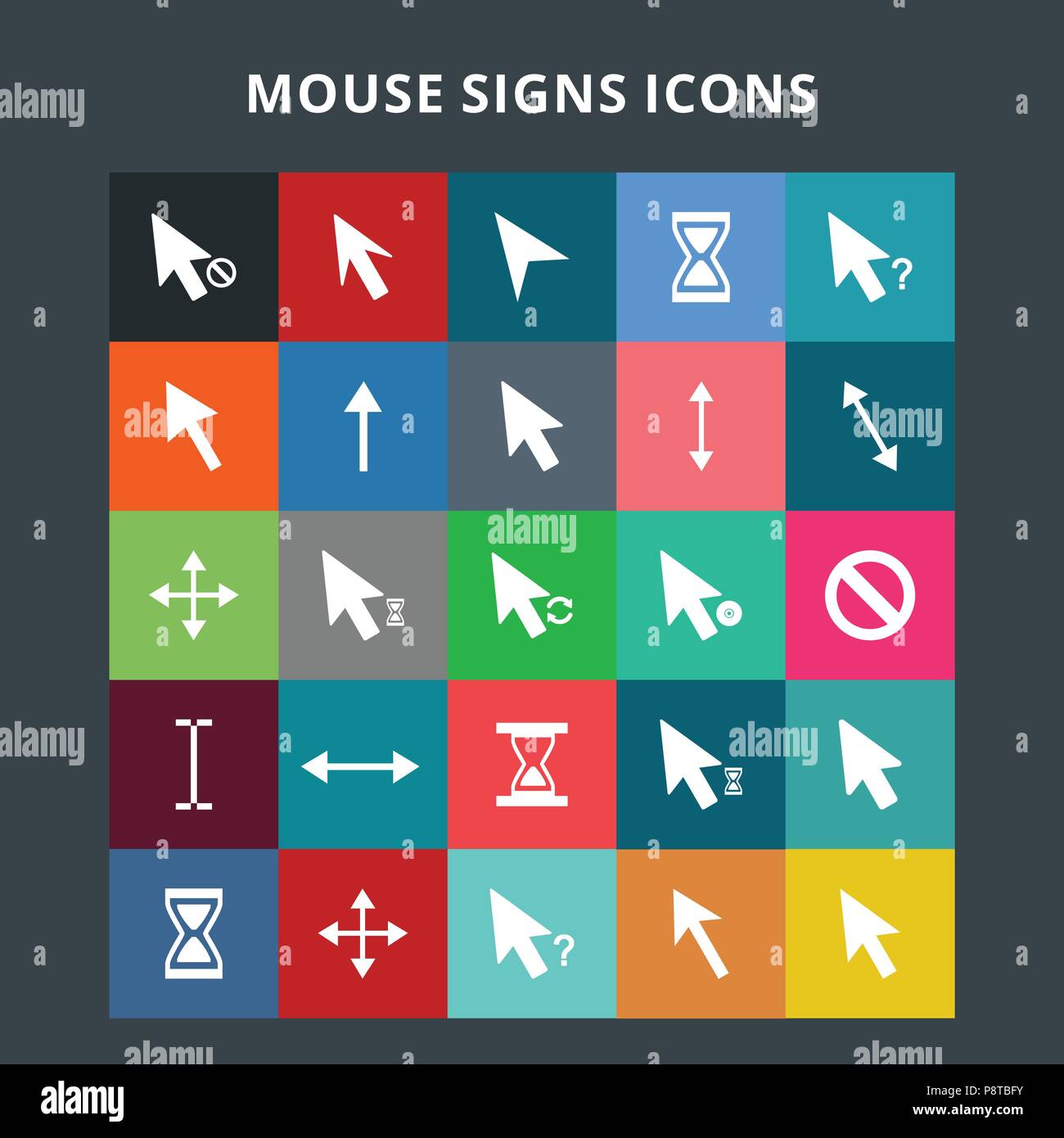 Mouse Sign Icons. For web design and application interface, also useful ...