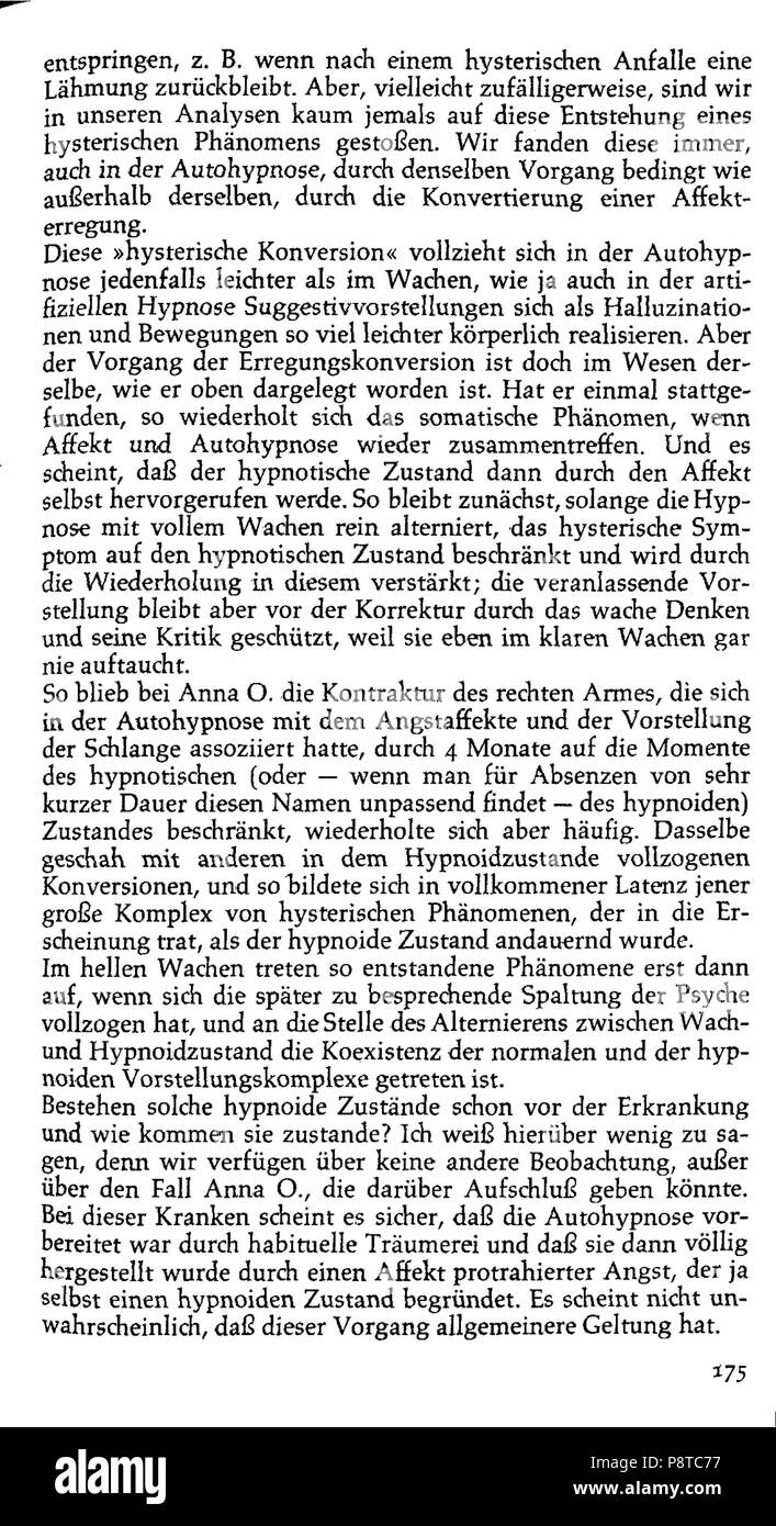 69 Breuer Anna O 175 Stock Photo - Alamy