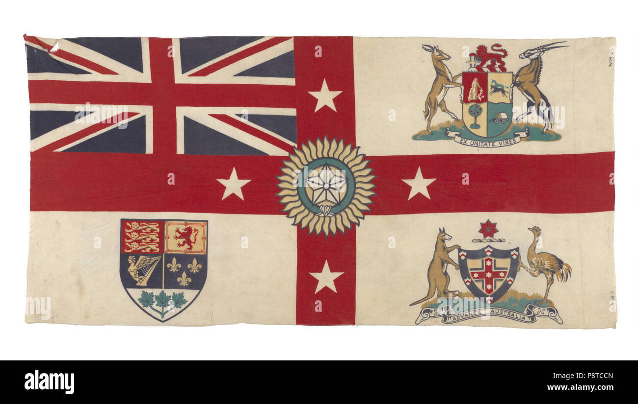 . 70 British Empire flag RMG L0088 Stock Photo - Alamy