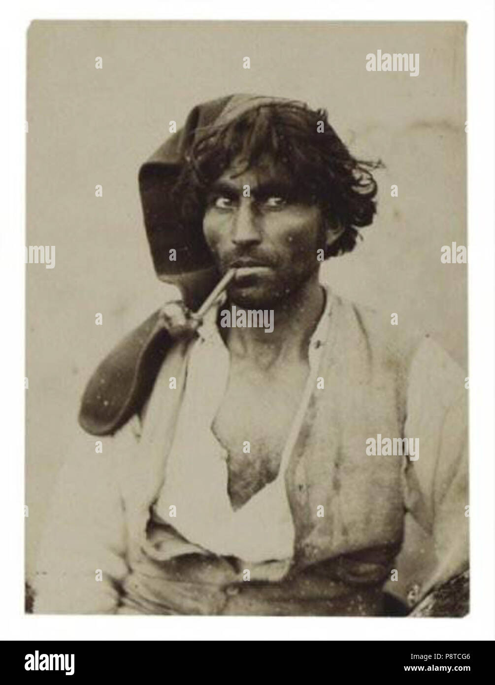. 70 Bruno, Giuseppe (1836-1904) - Pescatore siciliano - Timbrata sul ...