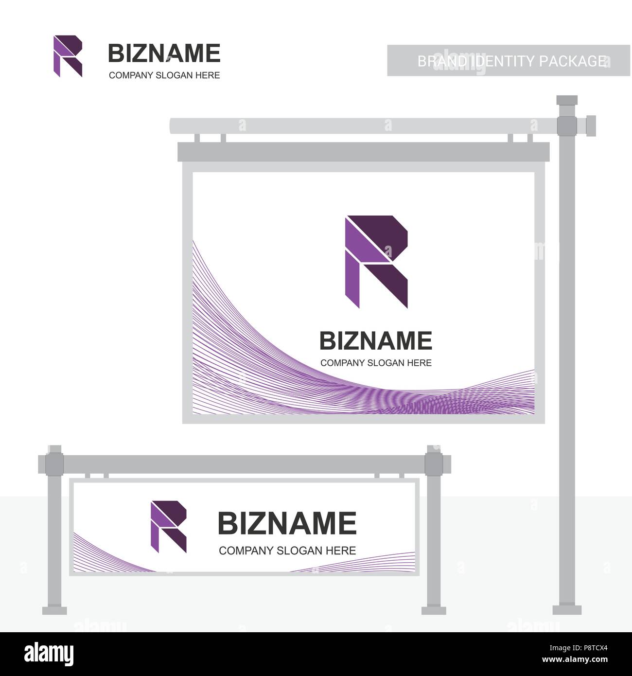 R horizontal Stock Vector Images - Alamy