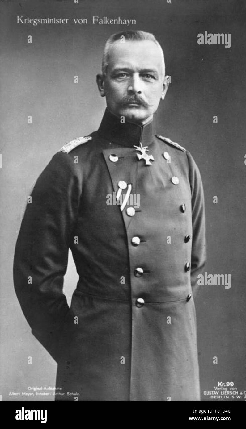 Erich von falkenhayn hi-res stock photography and images - Alamy