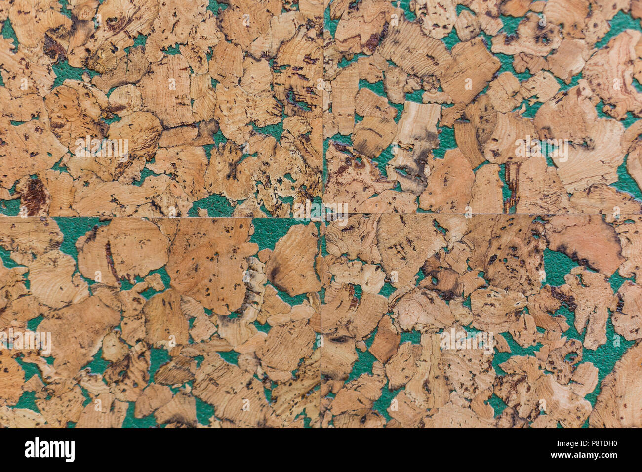 Closed up of brown cork board texture background Stock Photo - Alamy