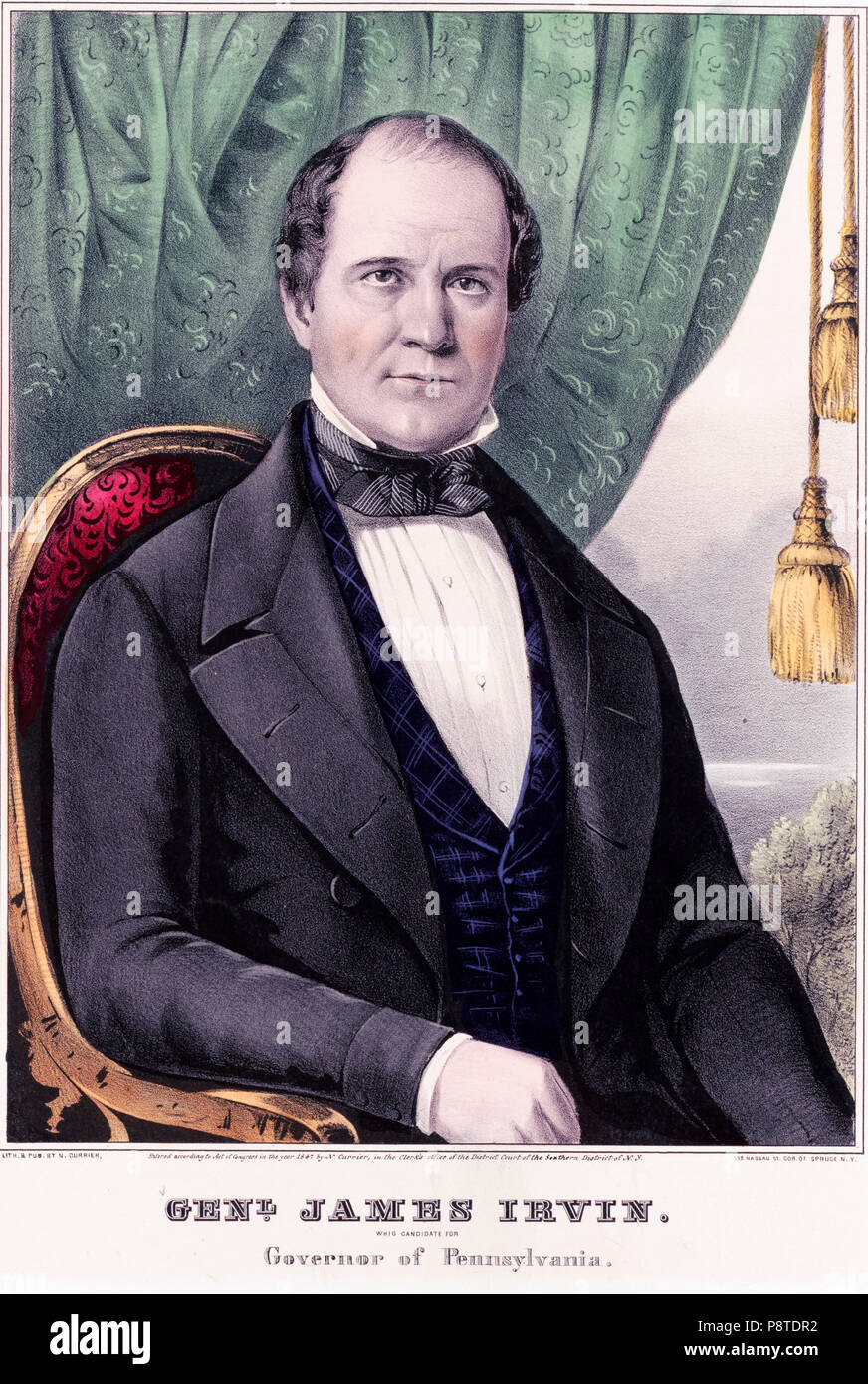 General james irvin hi-res stock photography and images - Alamy