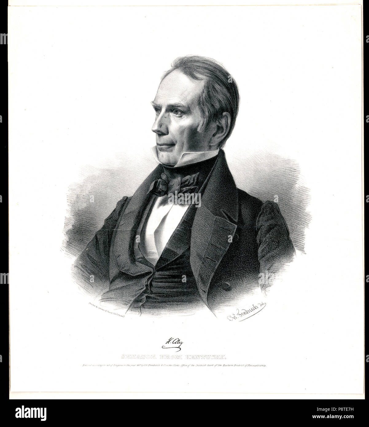 Senator clay 1800s hi-res stock photography and images - Alamy