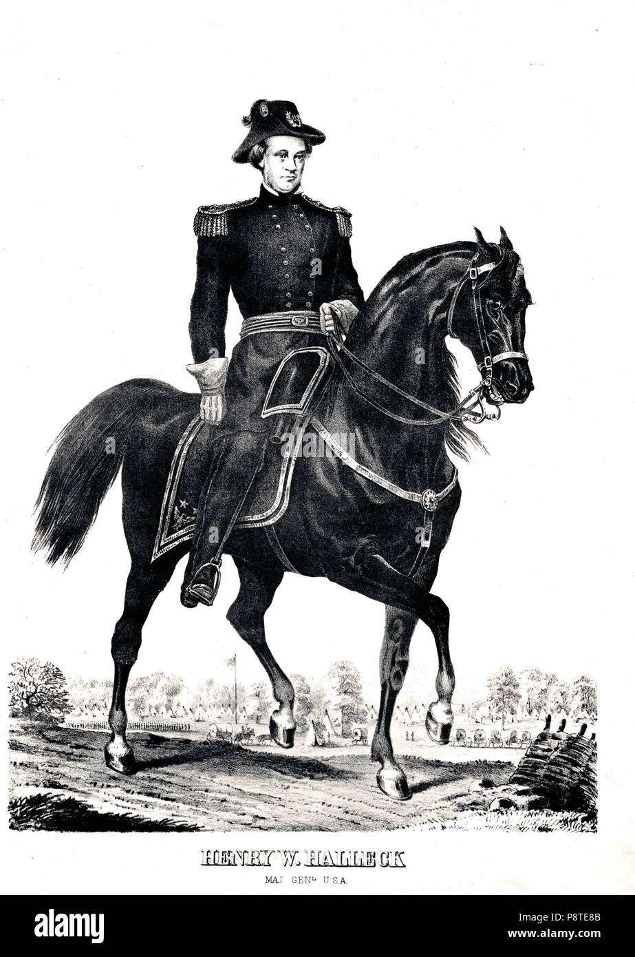 Genl halleck hi-res stock photography and images - Alamy