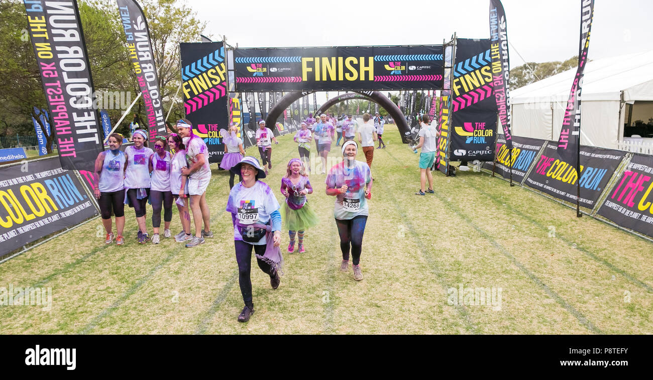 Color run event south africa hi-res stock photography and images - Alamy