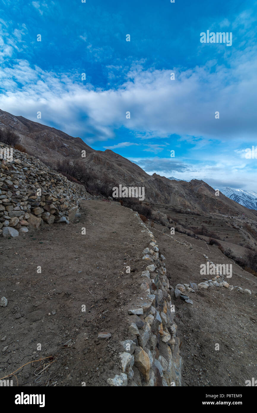 Nako Village, Kinnaur Valley Stock Photo - Alamy