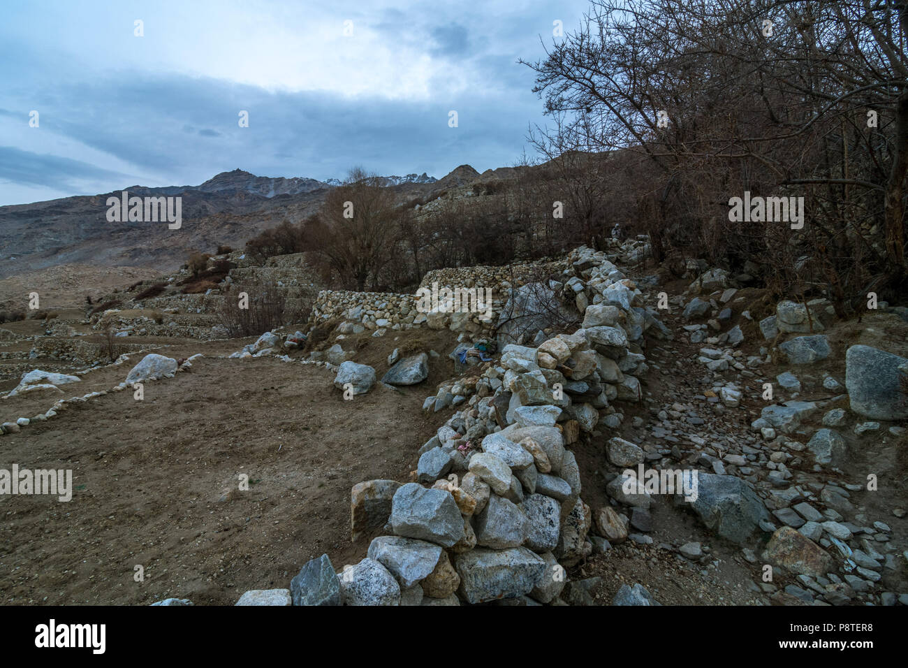 Nako Village, Kinnaur Valley Stock Photo - Alamy