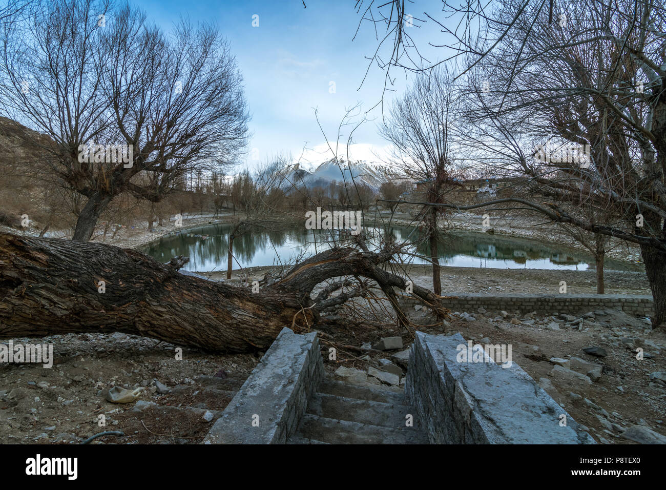 Nako Village, Kinnaur Valley Stock Photo - Alamy