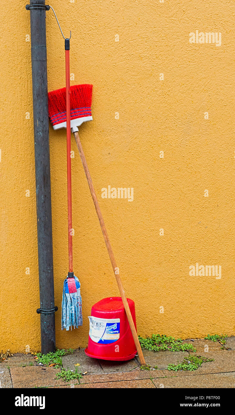 Mops And Brooms High Resolution Stock Photography and Images - Alamy