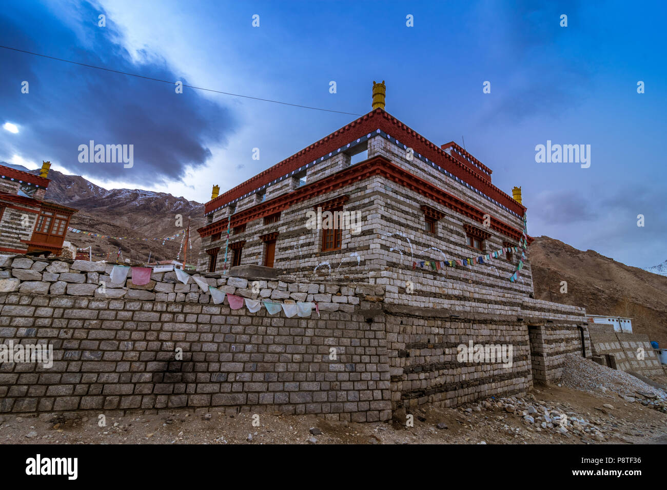 Nako Village, Kinnaur Valley Stock Photo - Alamy