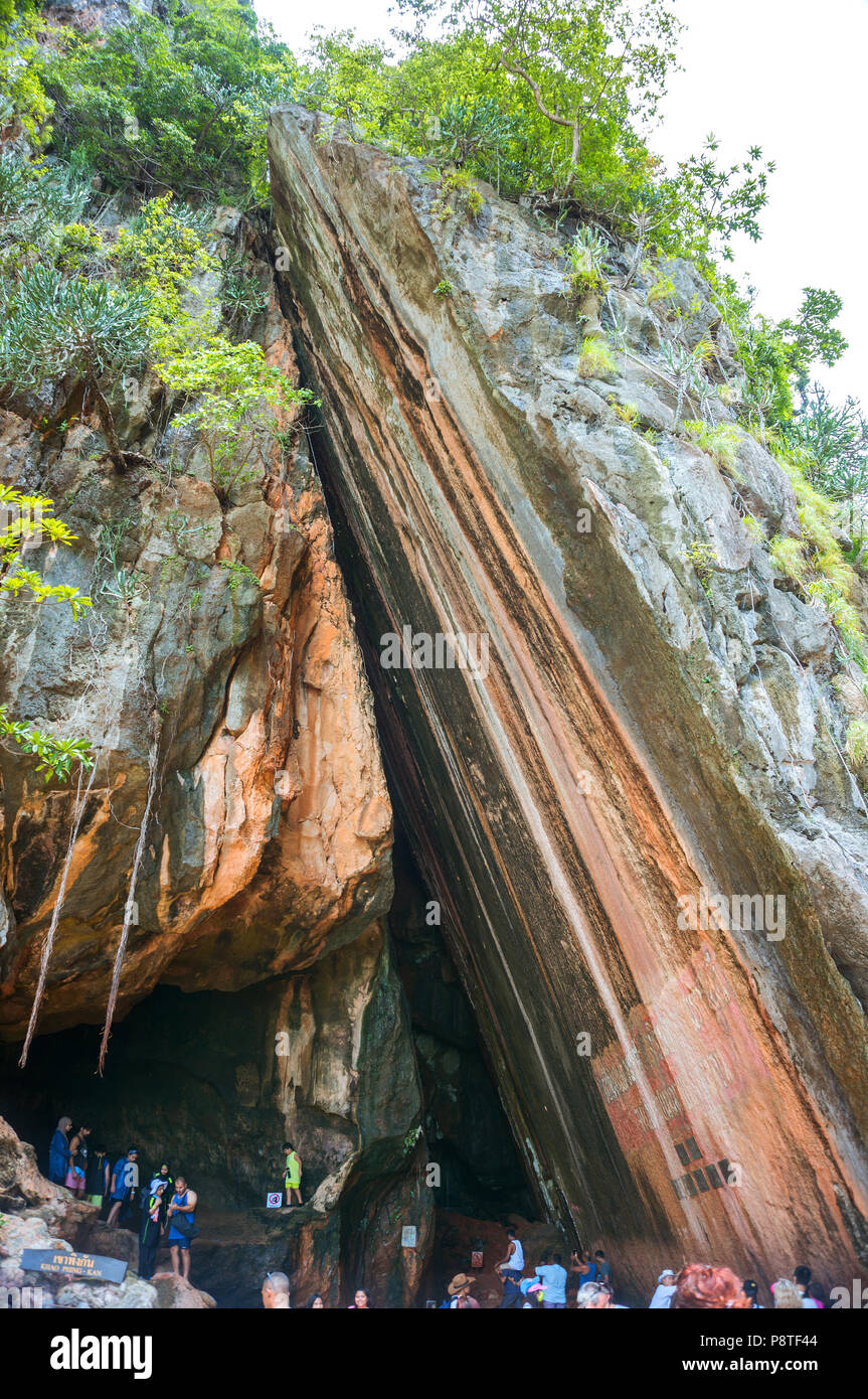 Koh Khao Ping Kan is stands out in the middle of the bay of James Bond ...
