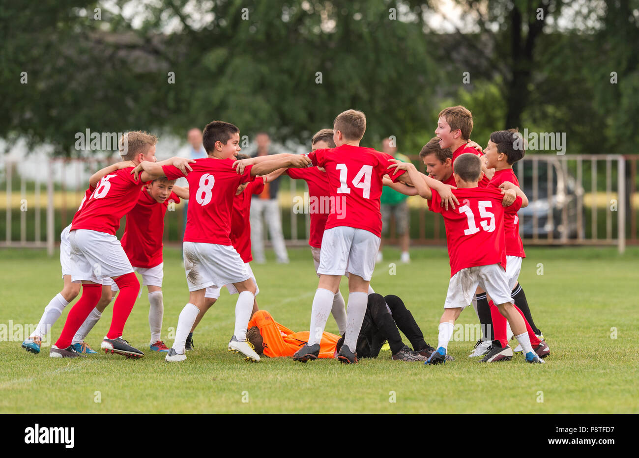 Soccer Team Huddle High Resolution Stock Photography and Images - Alamy