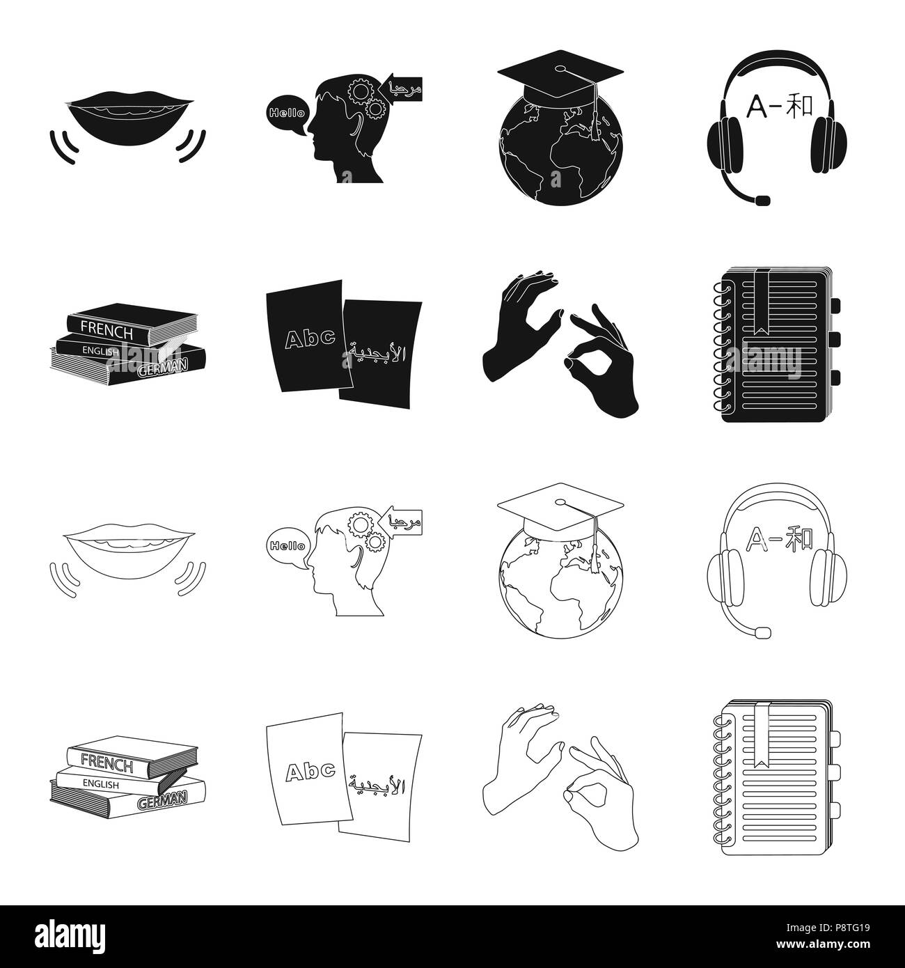 Interpreter deaf translator hi-res stock photography and images - Alamy