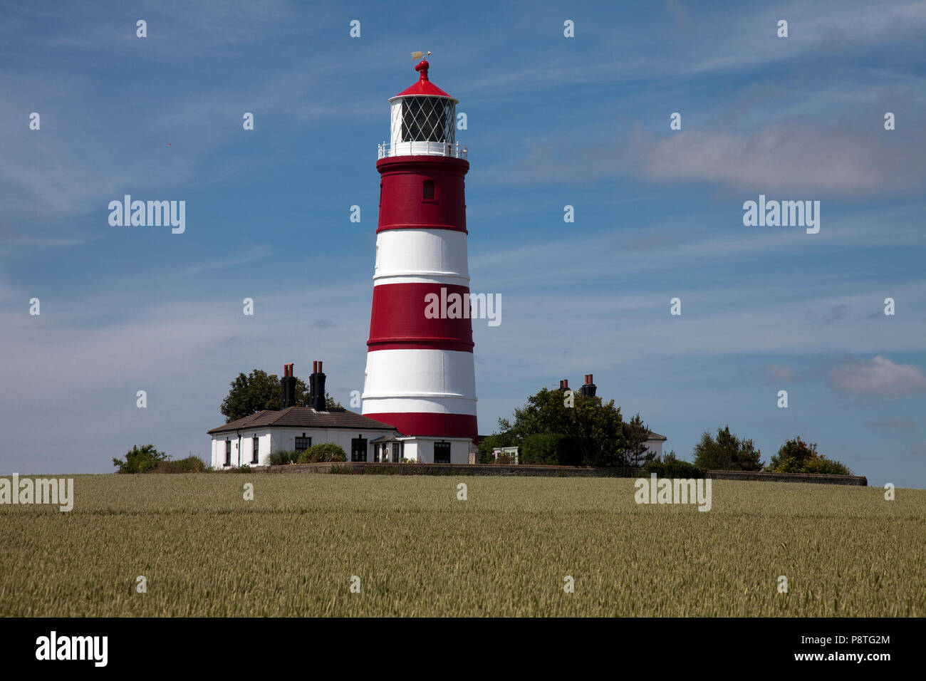 Happisburgh Lighthouse Norfolk Stock Photo - Alamy