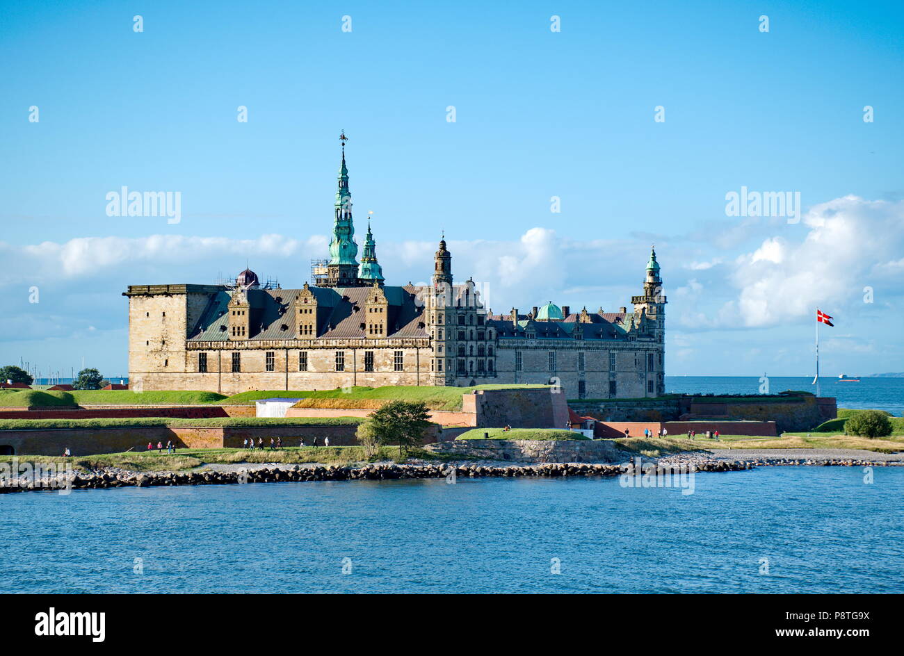 Castle of Kronborg, home of Shakespeare's Hamlet Stock Photo - Alamy