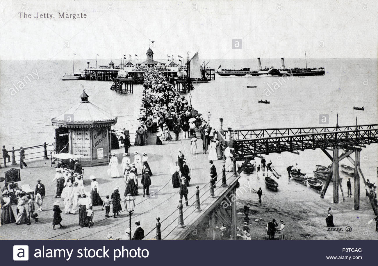Old seaside postcards hi-res stock photography and images - Alamy