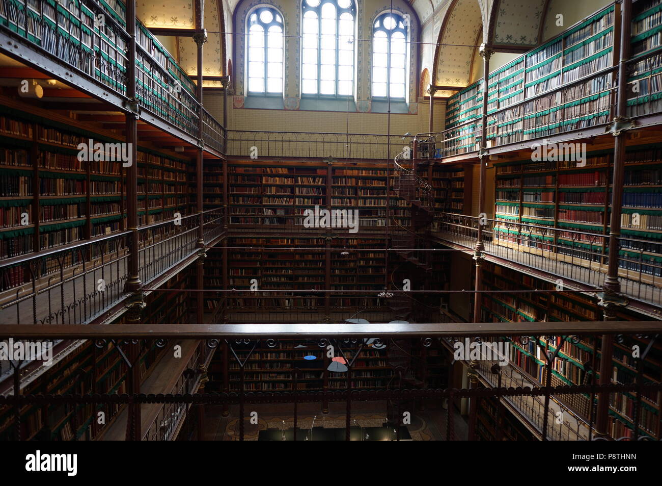 Interior of amsterdam public library hi-res stock photography and ...