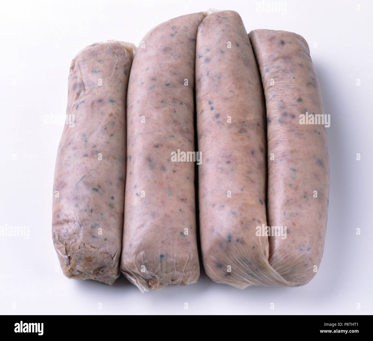 Sausages raw herbs on hi-res stock photography and images - Alamy
