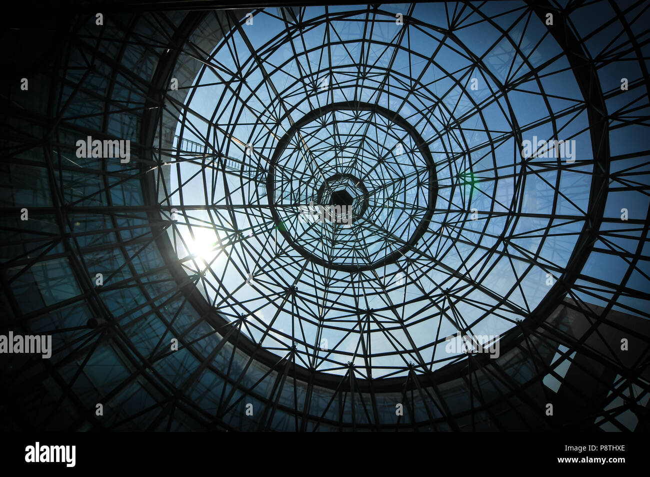 roof shot of modern building Stock Photo - Alamy