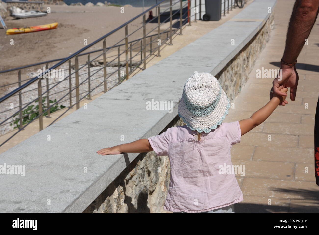 Hands gripping railings hi-res stock photography and images - Alamy