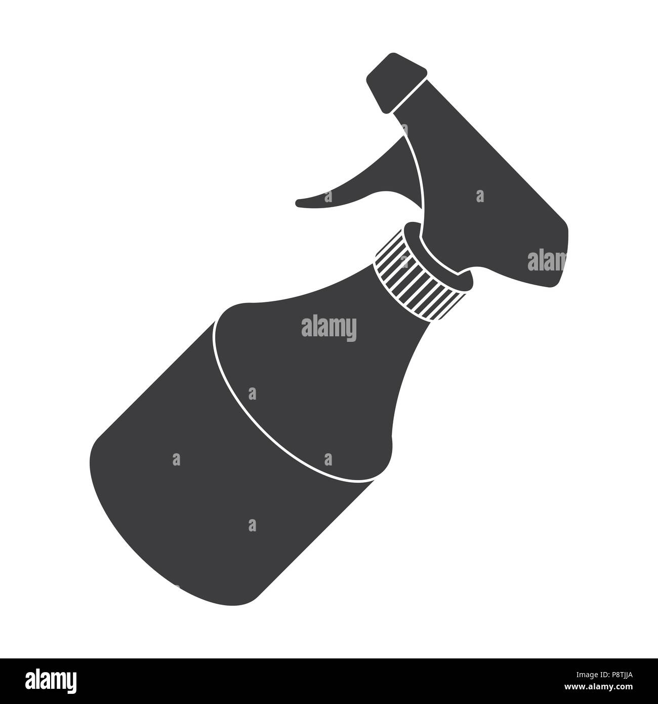 Spray.Barbershop single icon in black style vector symbol stock ...
