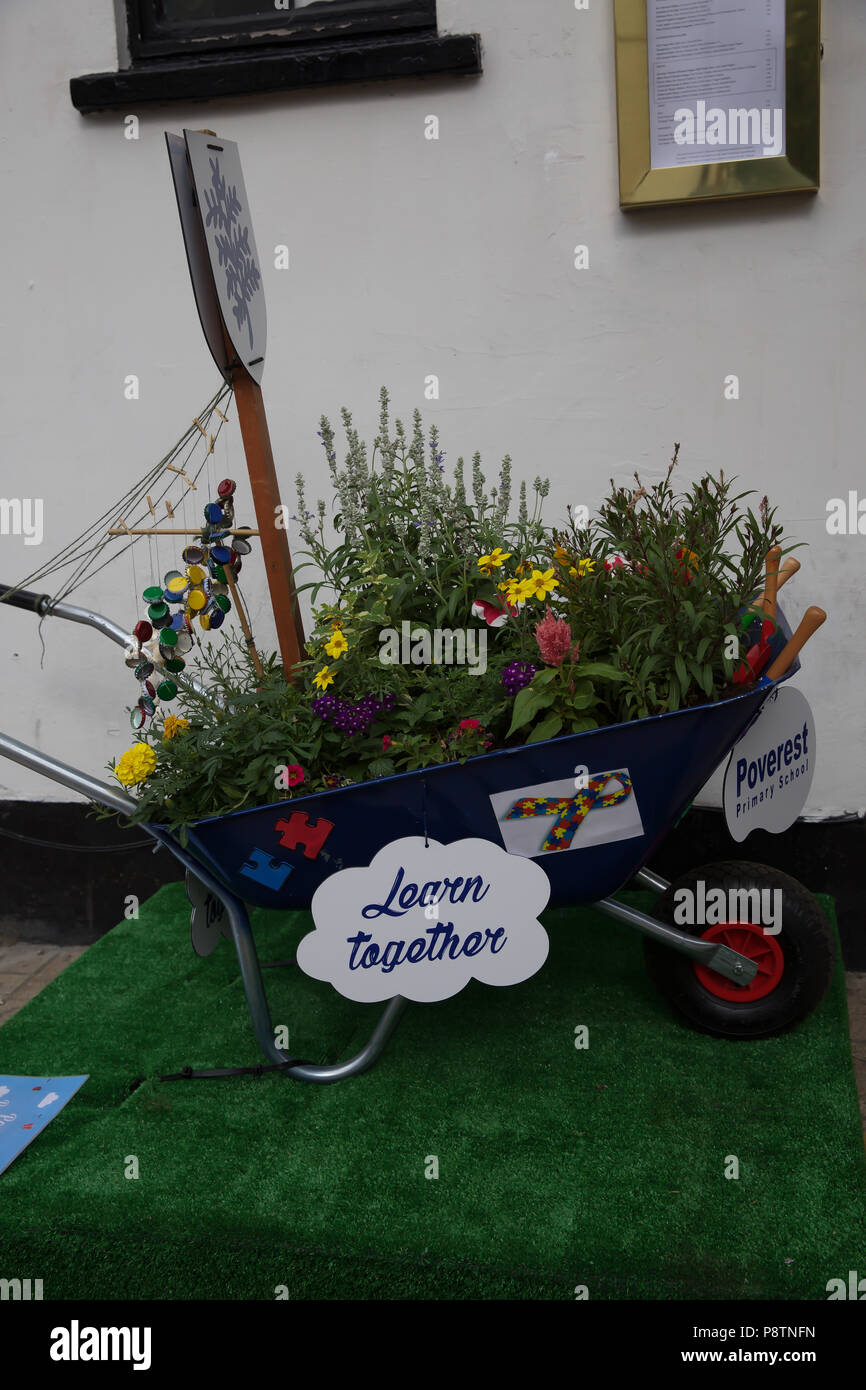 Bromley,UK,13th July 2018,Bromley Schools Wheelbarrow Competition takes ...