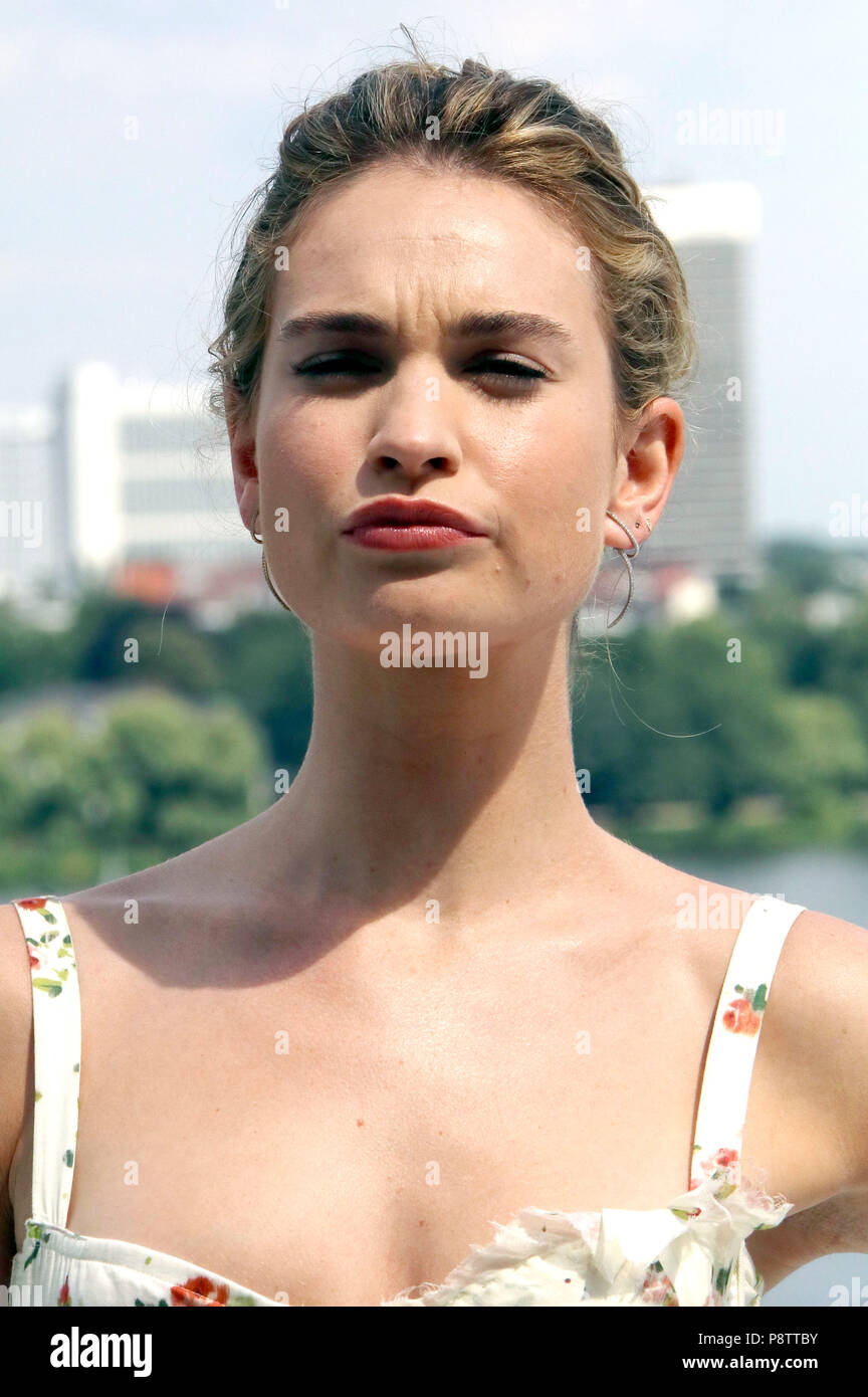 Lily James During The Mamma Mia Here We Go Again Photocall At The