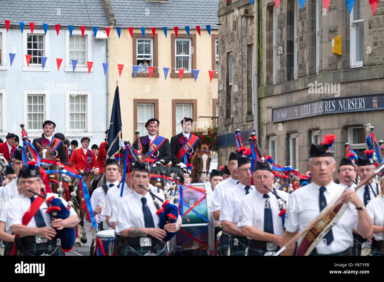 Jethart callants festival hi-res stock photography and images - Alamy
