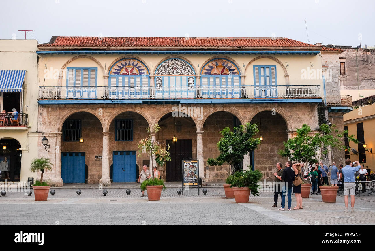 Cuba, Havana. 23rd June, 2018. An art gallery in the historic inner ...